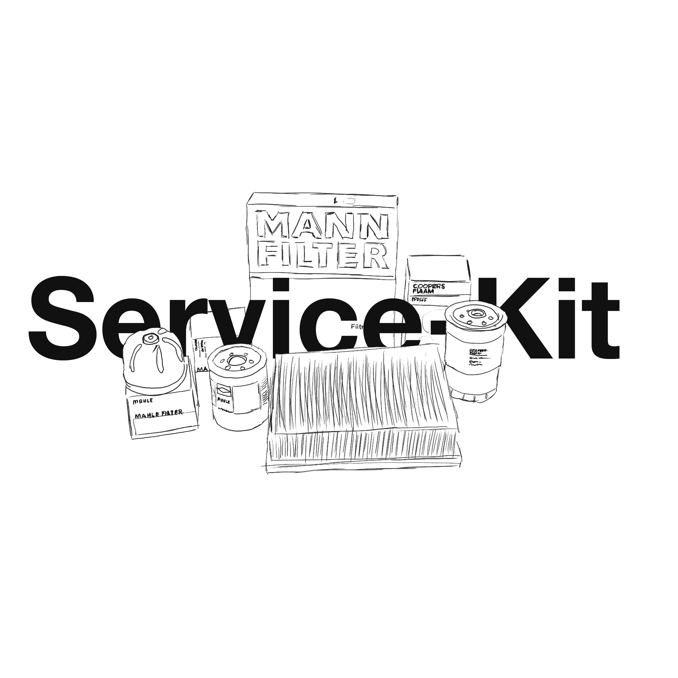 Service-Kit Motor Range Rover Sport 2,7TD V6 bis 6A | AKBB0034